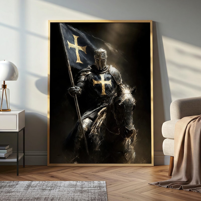 Crusades Paintings - Etsy