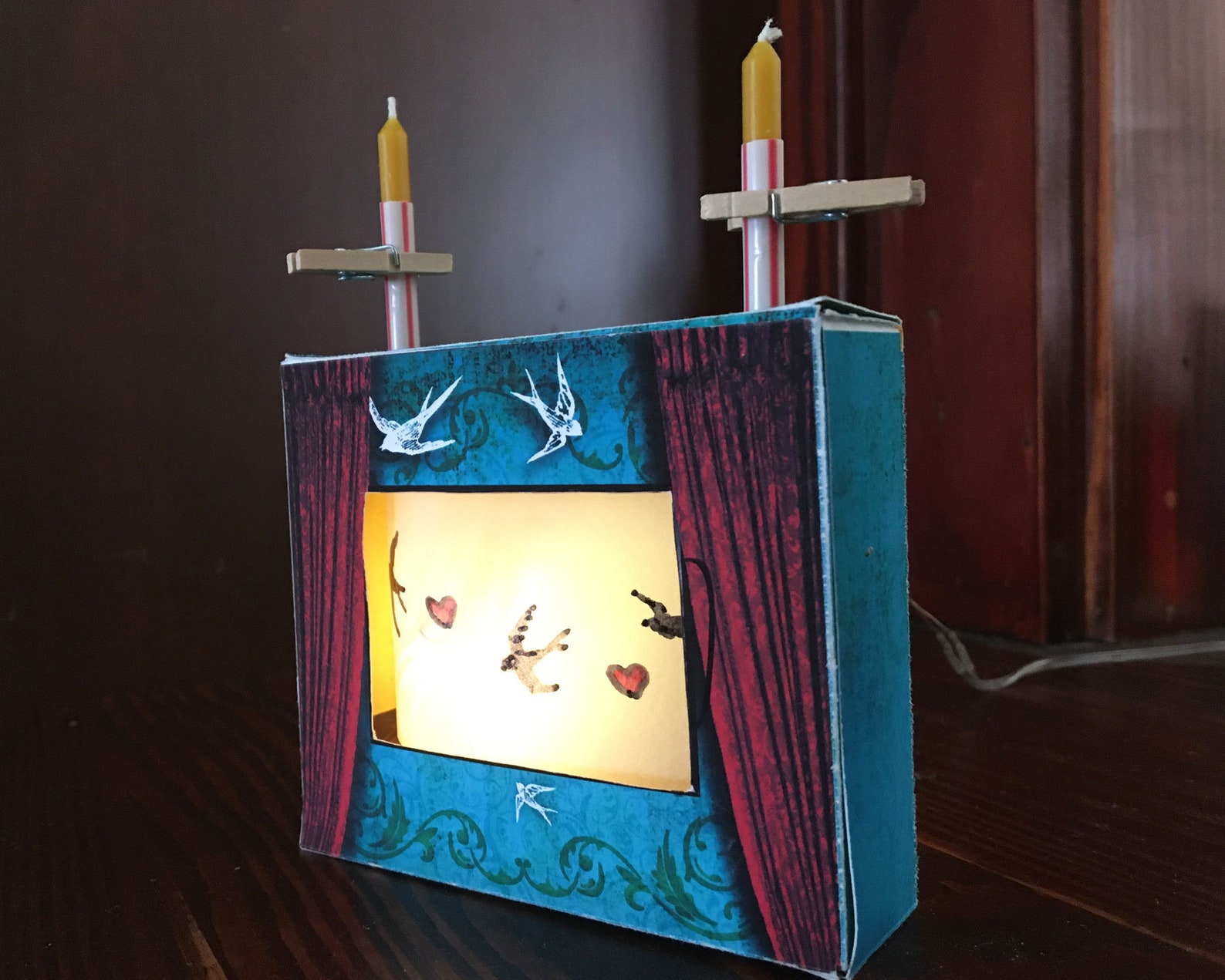 Mini Theater Printable "crankie" Box Scroll Theater Instant Digital ...