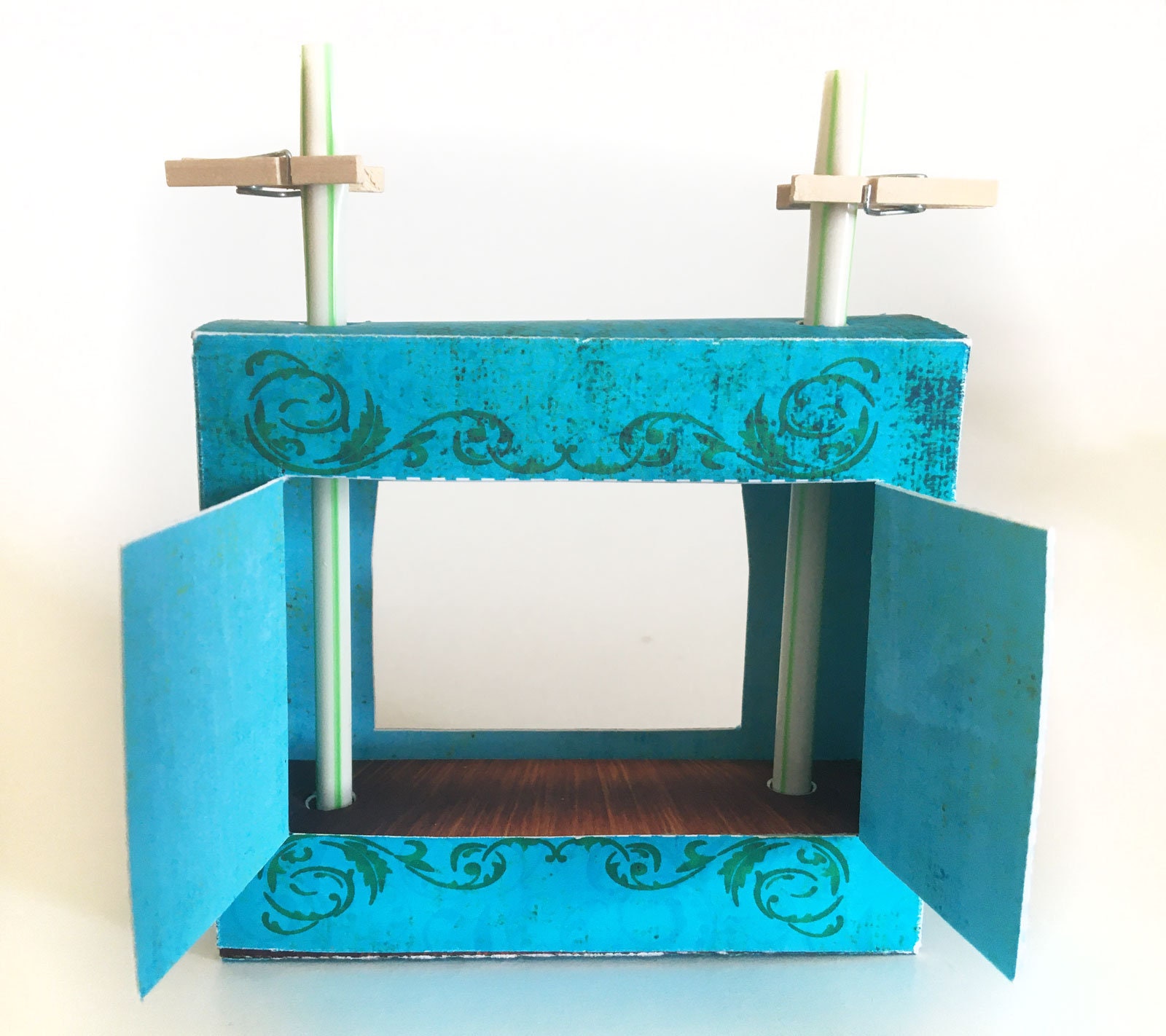 Mini Theater Printable "crankie" Box Scroll Theater Instant Digital ...