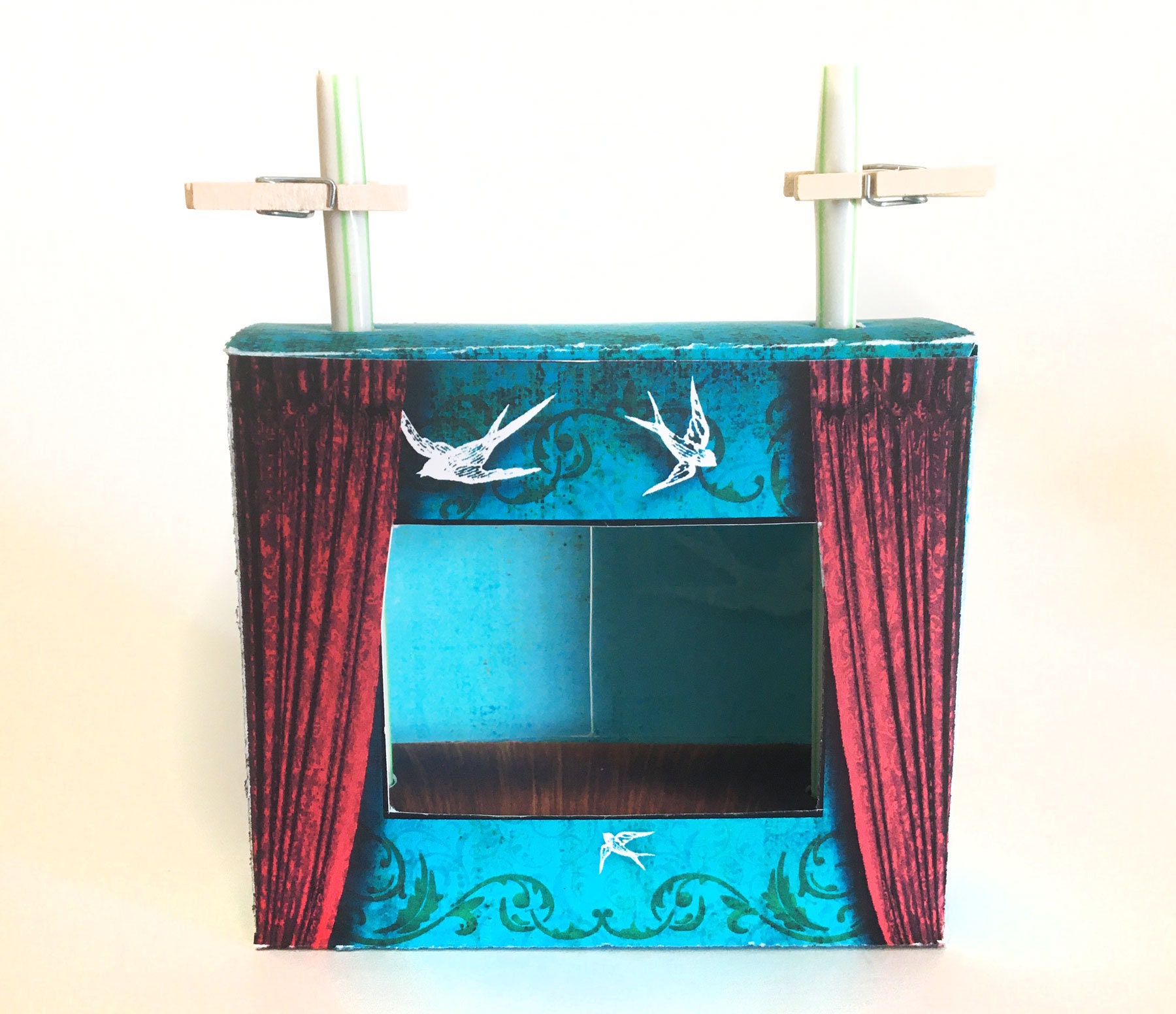 Mini Theater Printable "crankie" Box Scroll Theater Instant Digital ...