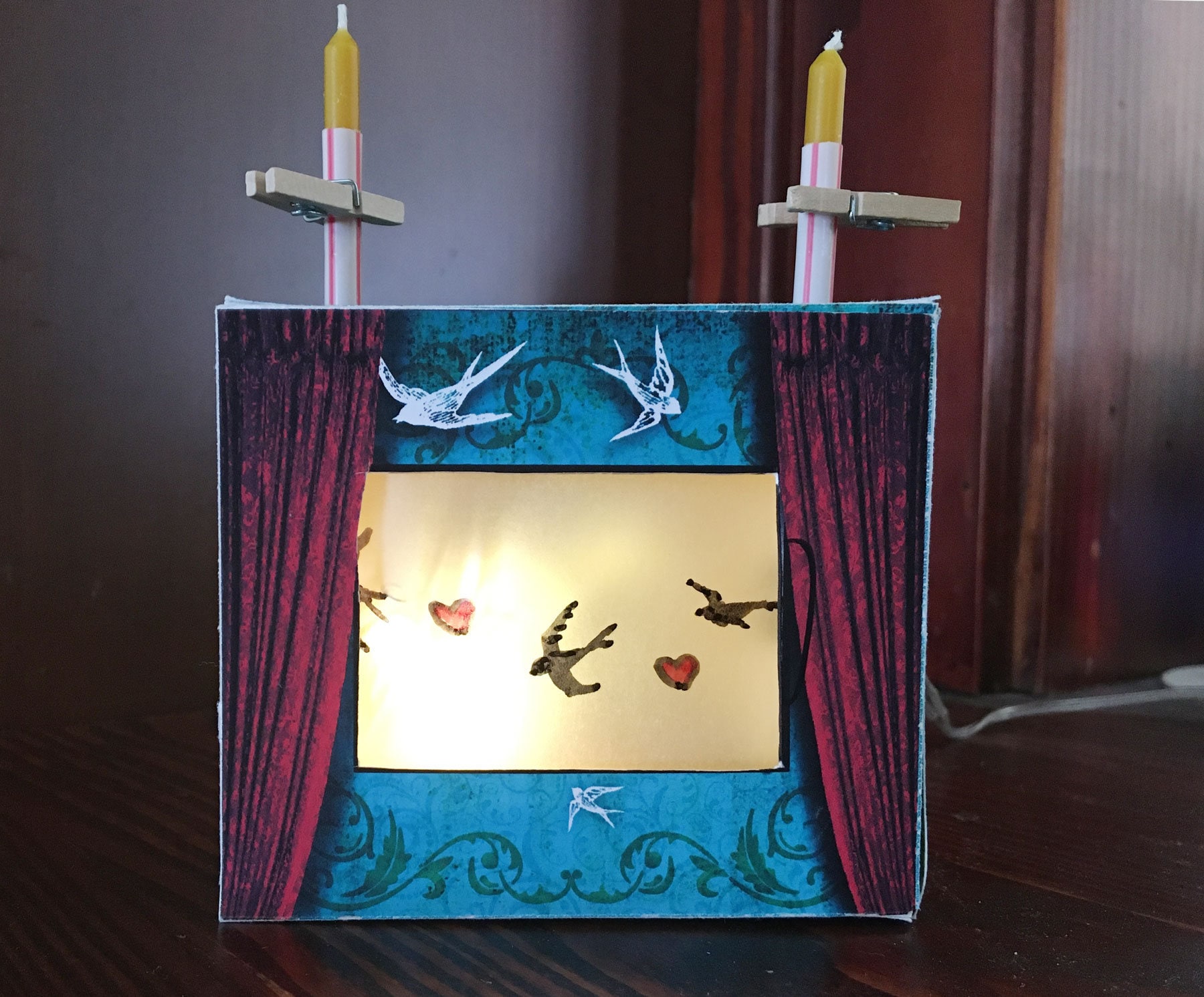 Mini Theater Printable "crankie" Box Scroll Theater Instant Digital ...