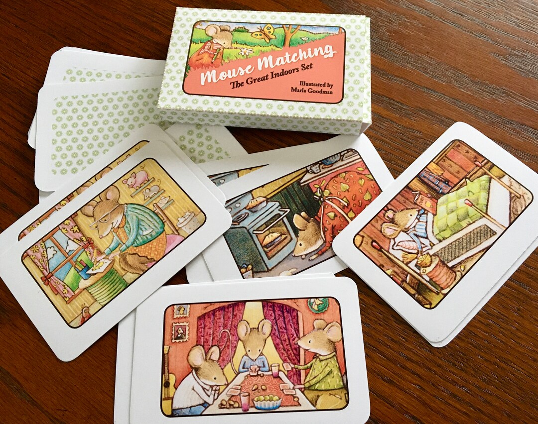 Printable Mouse Matching Memory Game Instant Digital Download great ...