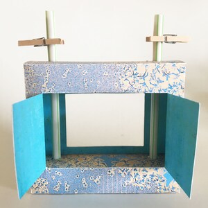 Grunge Metal-look Printable "crankie" Box Scroll Theater Instant ...