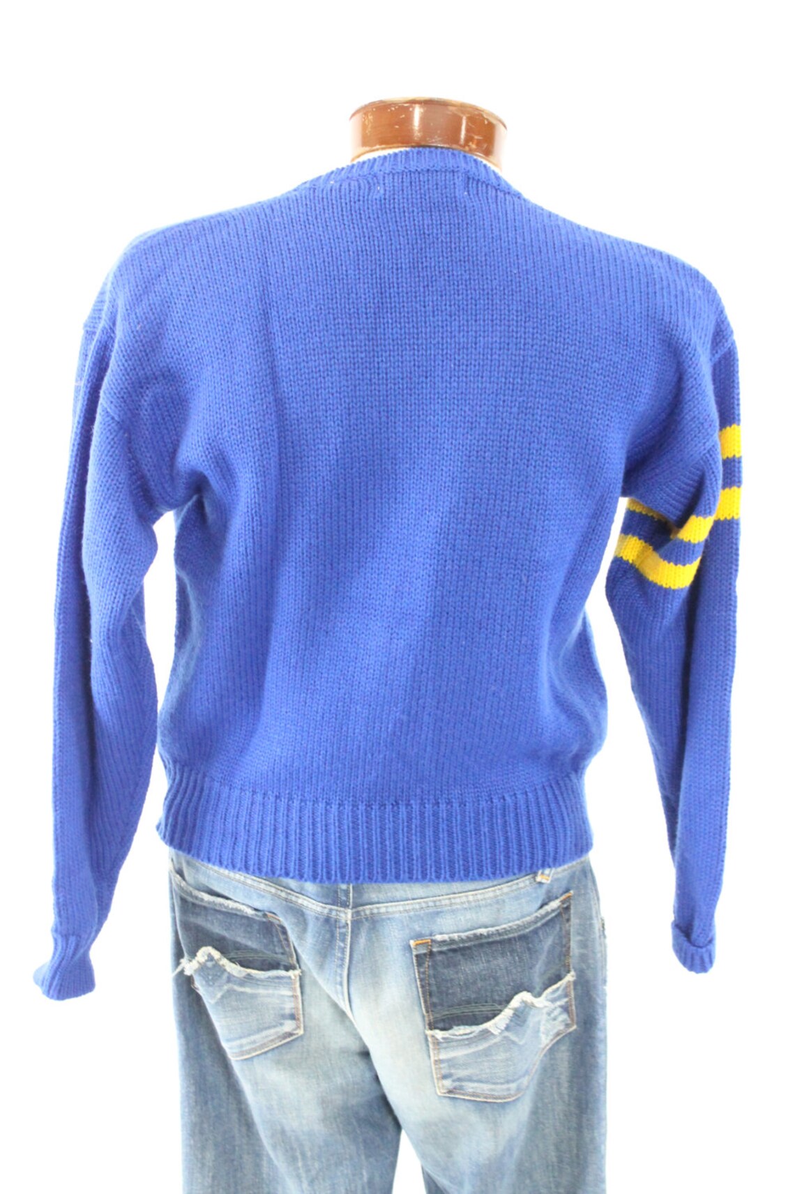 Vintage 80s Coca Cola Sweater Blue Wool Pullover Coke - Etsy
