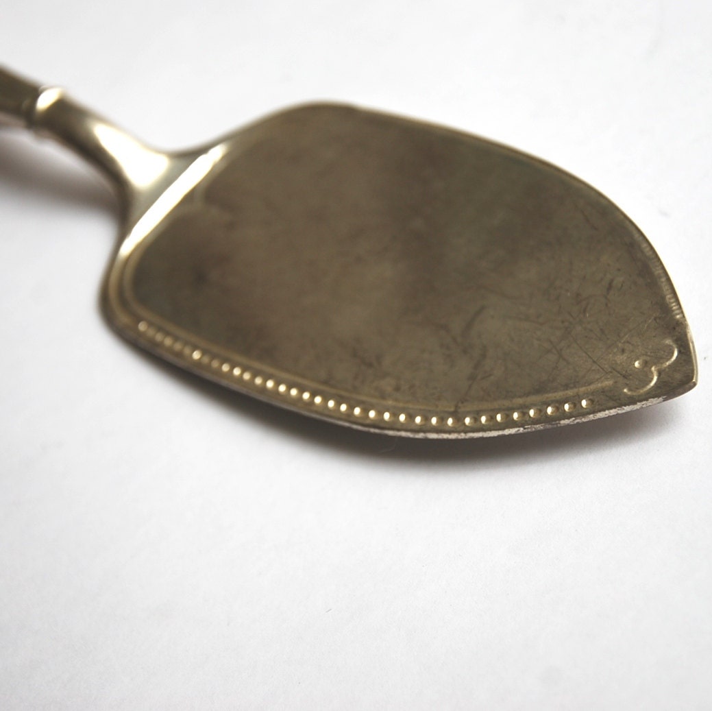 Vintage Silverplate Cake/pie Server, Traditional English, Serving Spoon ...
