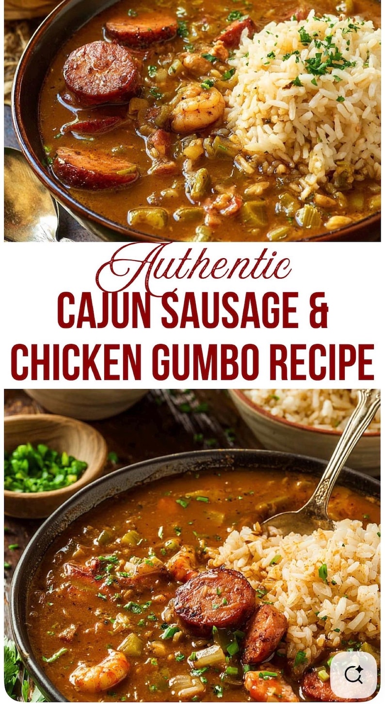 Authentic Mardi Gras 3 Recipe Collection. Chicken and Sausage Gumbo ...