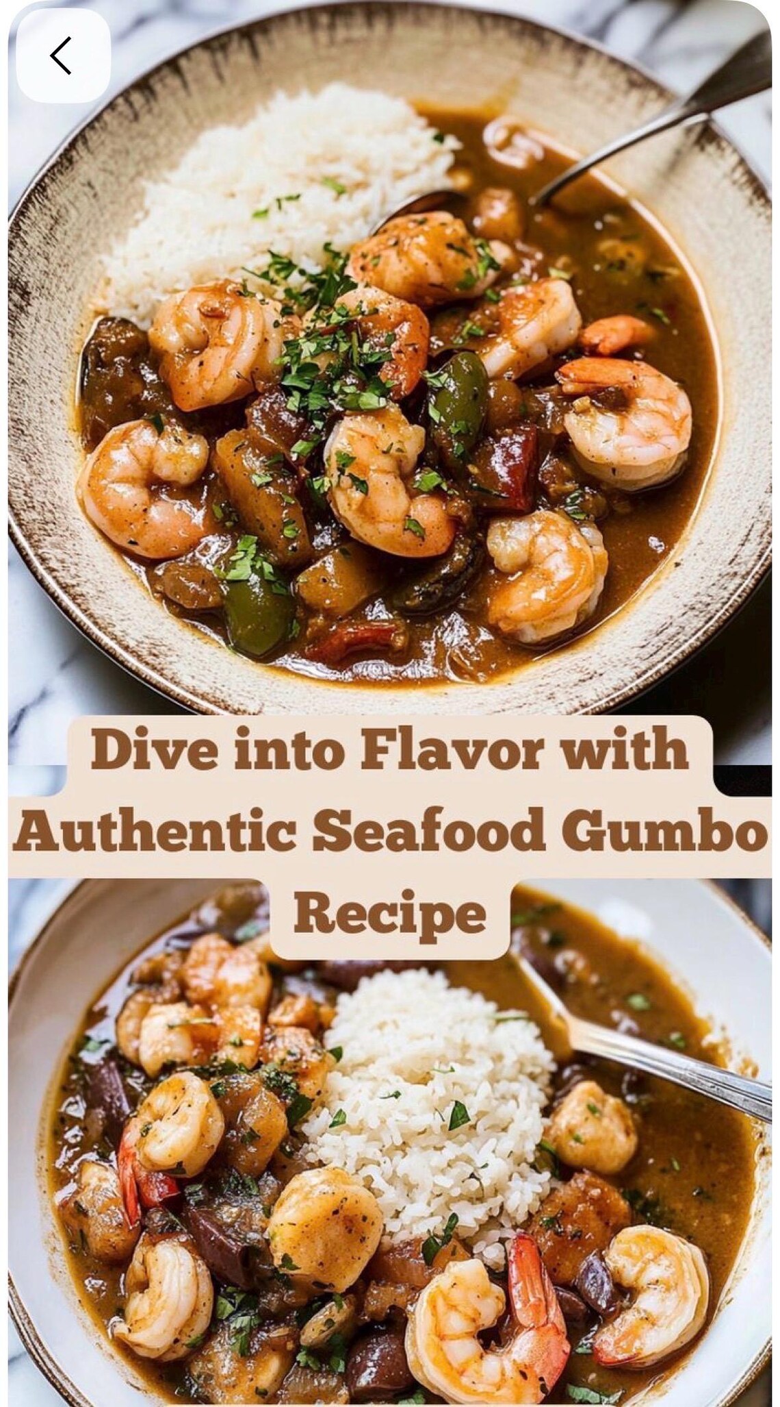 Authentic Award Winning Cajun Seafood Gumbo Recipe. Vintage PDF. - Etsy