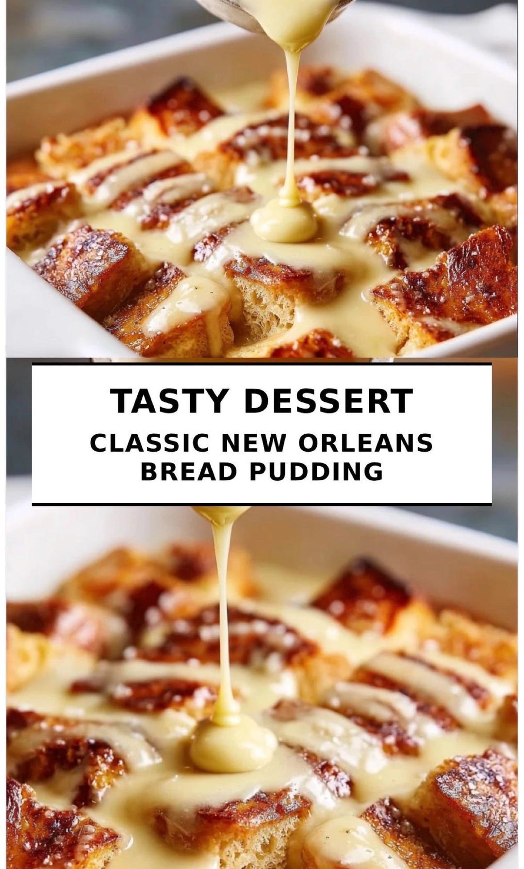Creole Bread Pudding With Whiskey Sauce - Etsy