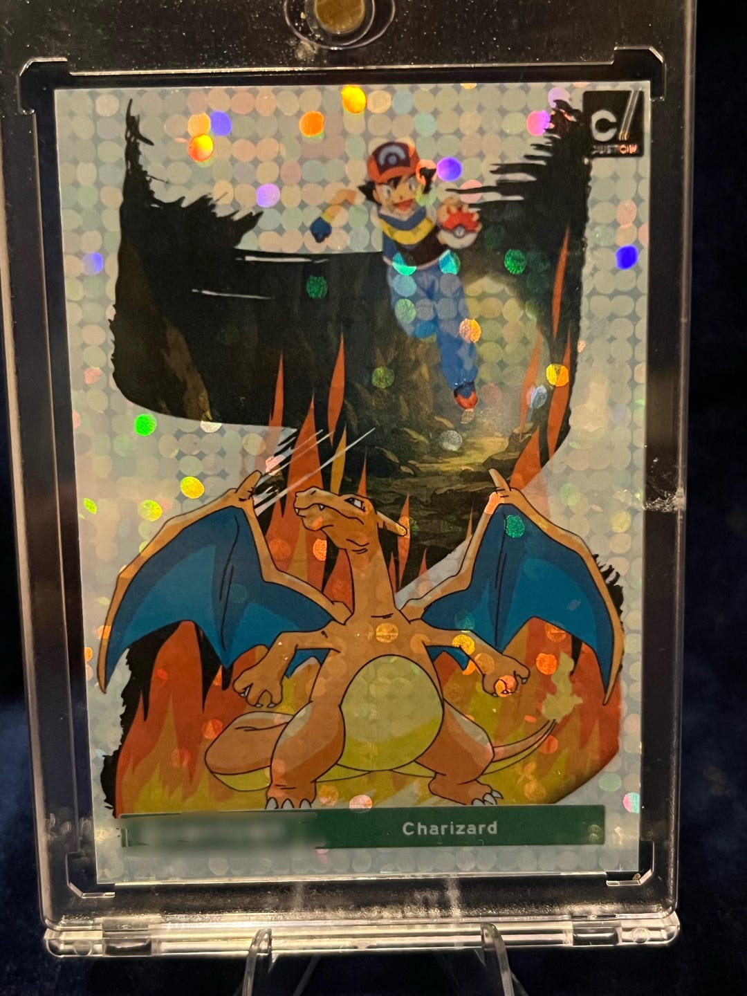 Charizard Disco Custom Down and Town Card Art - Etsy UK