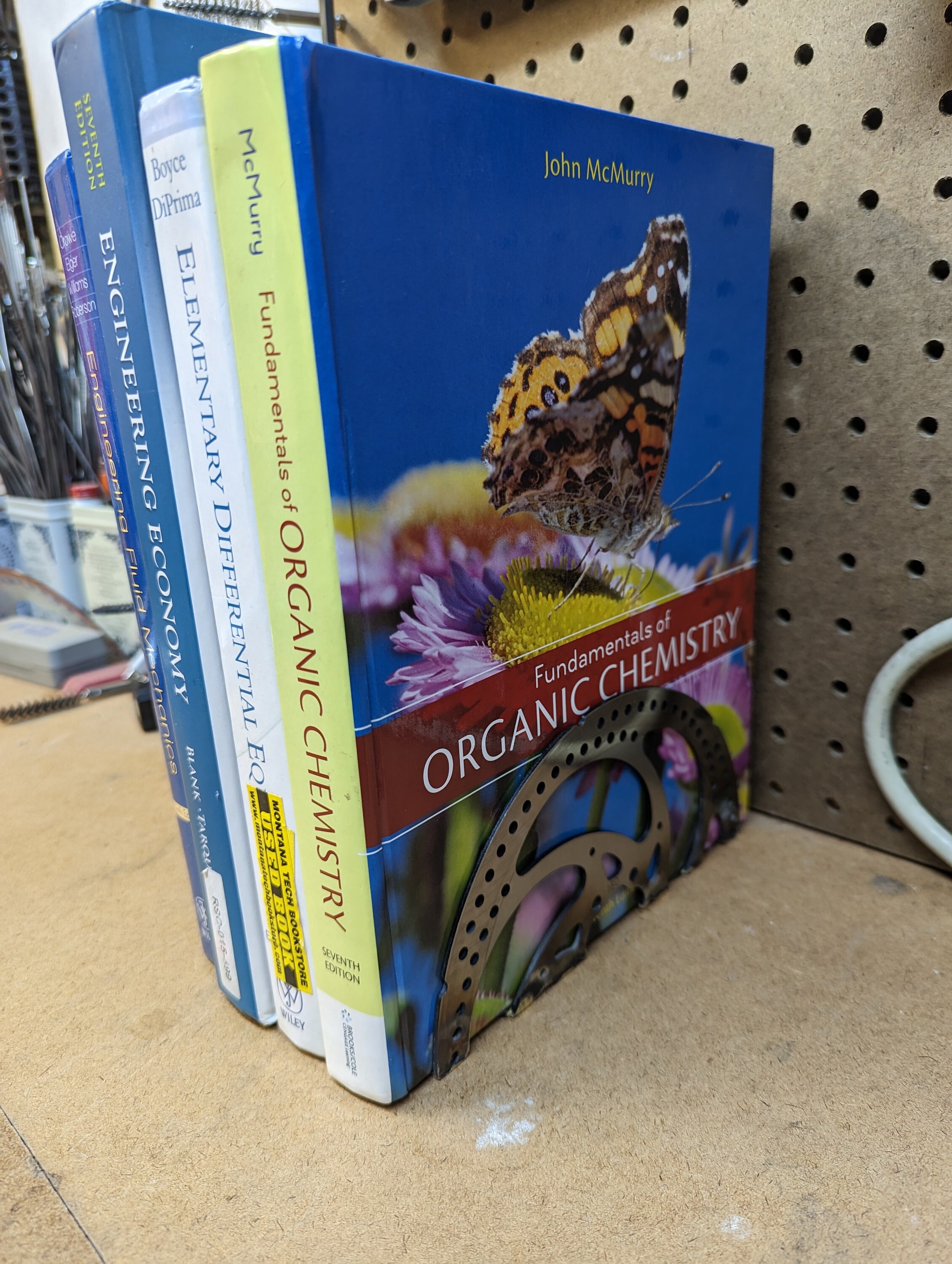 Bookends, Upcycled Bike Parts, Disc Brake, Gift for Cyclist, Pair - Etsy