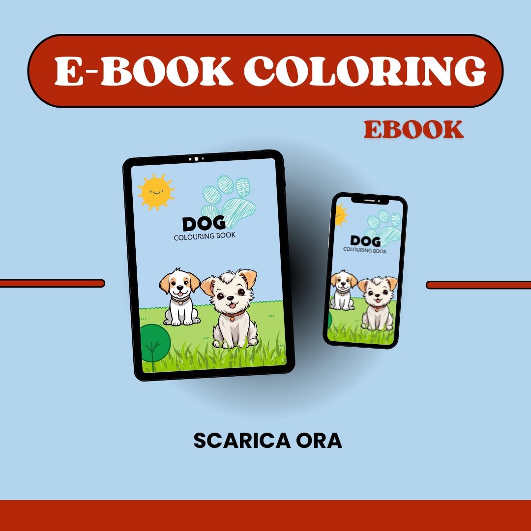 Dog Coloring Book PDF | Coloring Book for Kids | Printable Educational ...