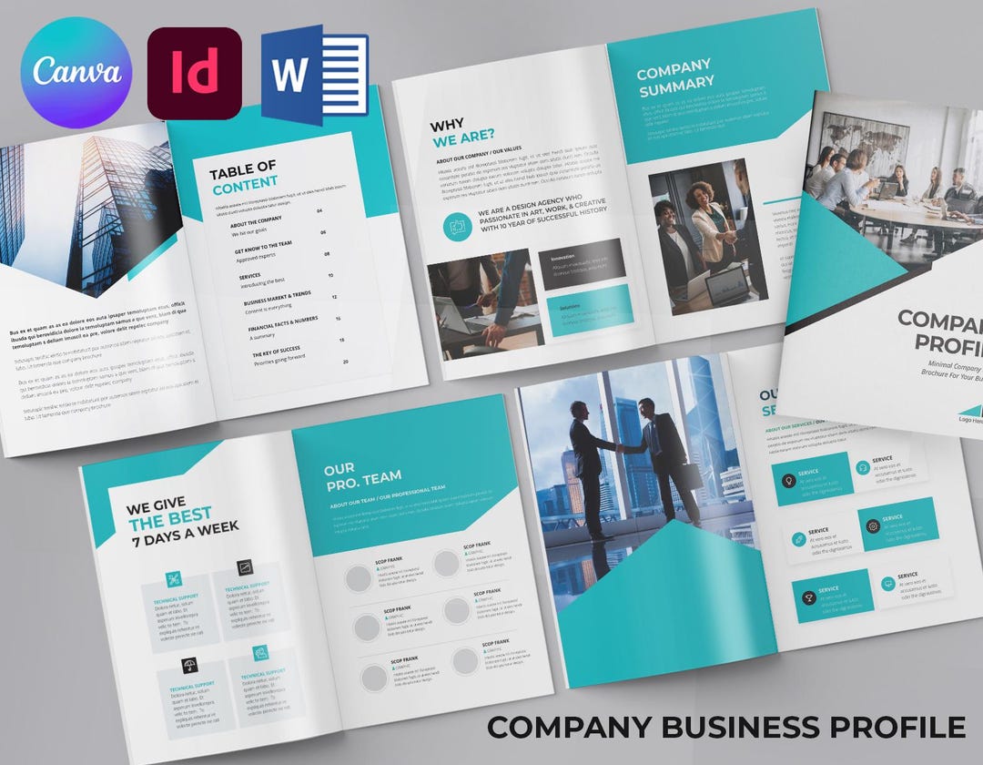 Start up Company Profile Template | Capability Statement | Start up ...