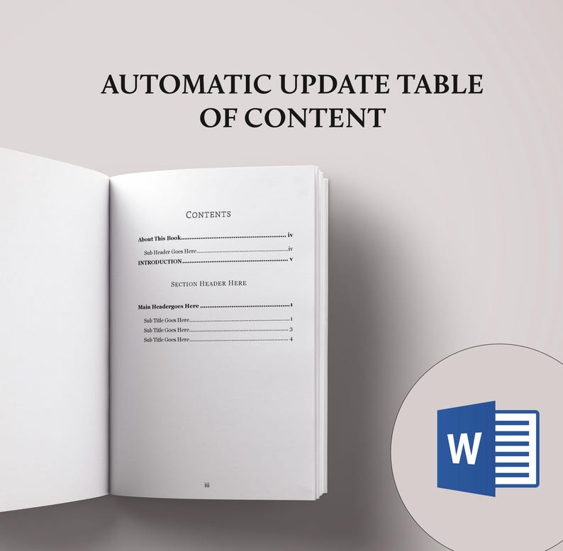 Amazon KDP Interior, 6x9, 8.5x5.5, 4.25x7, 8x5.25 7 & 8x5 Word Template ...