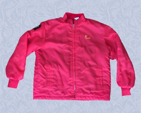 Red USMC Marines Jacket 70s 80s VTG - Gem