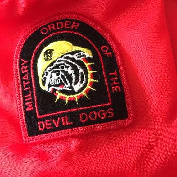Red USMC Marines Jacket 70s 80s VTG - Gem