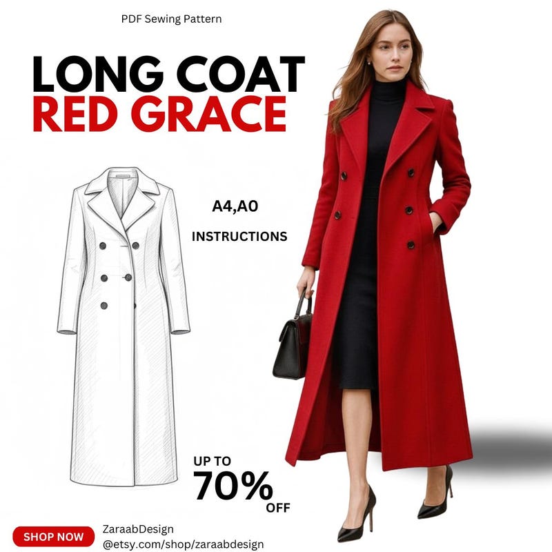 Red Jacket Women Winter - Etsy