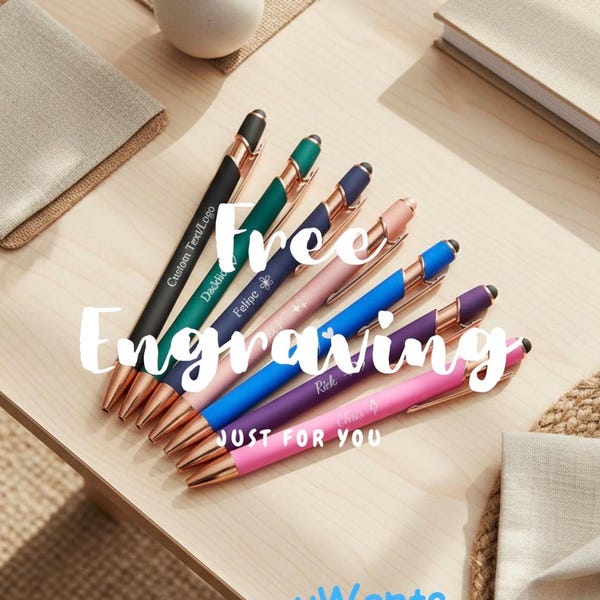 Purple Promotional Pens - Etsy