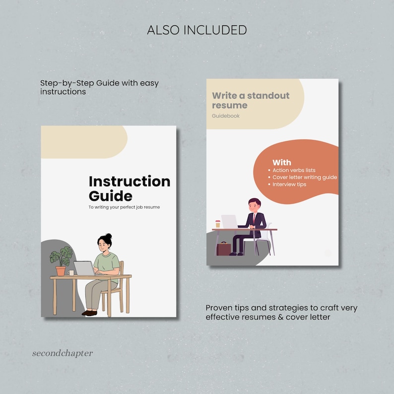 Resume Template, ATS Friendly CV Template, Google Docs Resume With ...