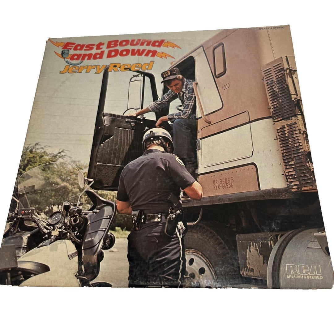 Jerry Reed "east Bound and Down" 1977 Country LP Record 'smokey and the ...