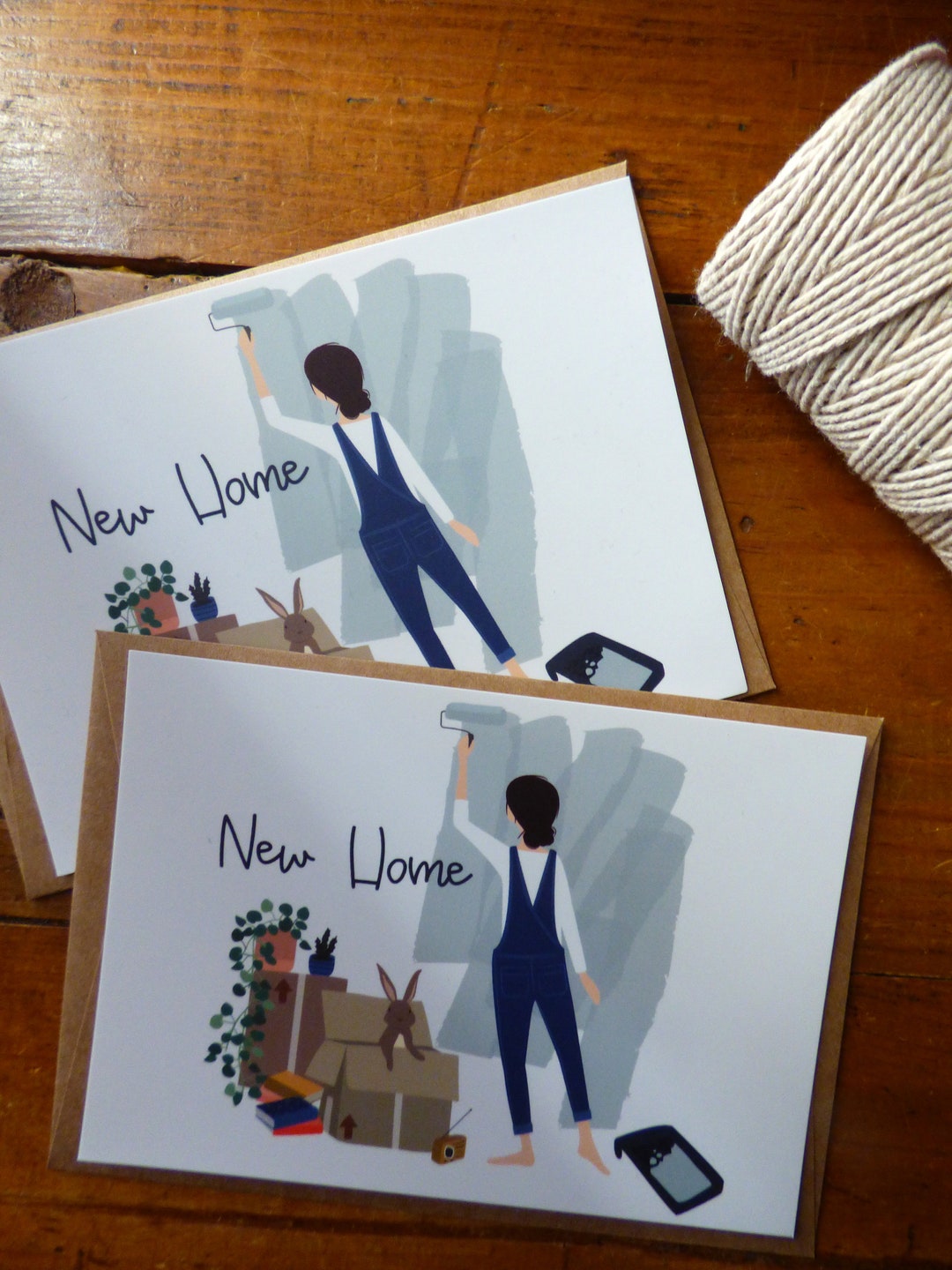 New Home Postcard - Etsy