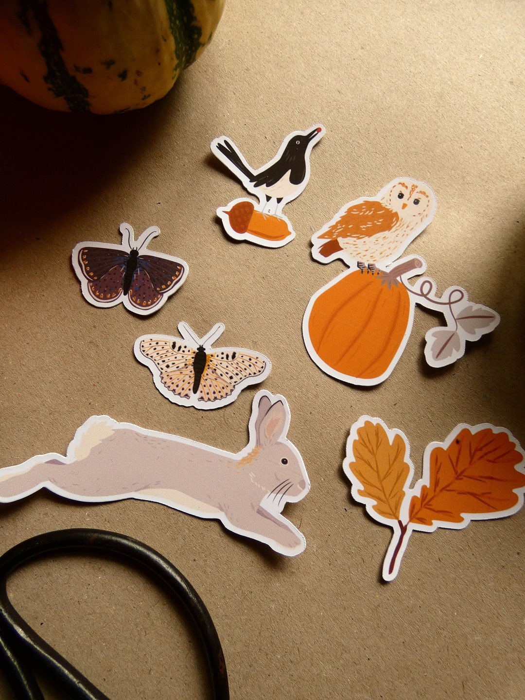 Lot De 6 Stickers lapin D'halloween. Stickers - Etsy