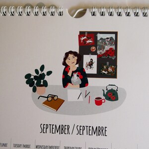 2024 Calendar. House Rabbit Calendar. Perfect Christmas Ou Birthday ...