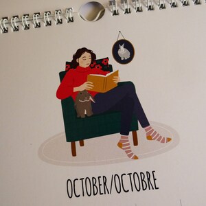 2024 Calendar. House Rabbit Calendar. Perfect Christmas Ou Birthday ...