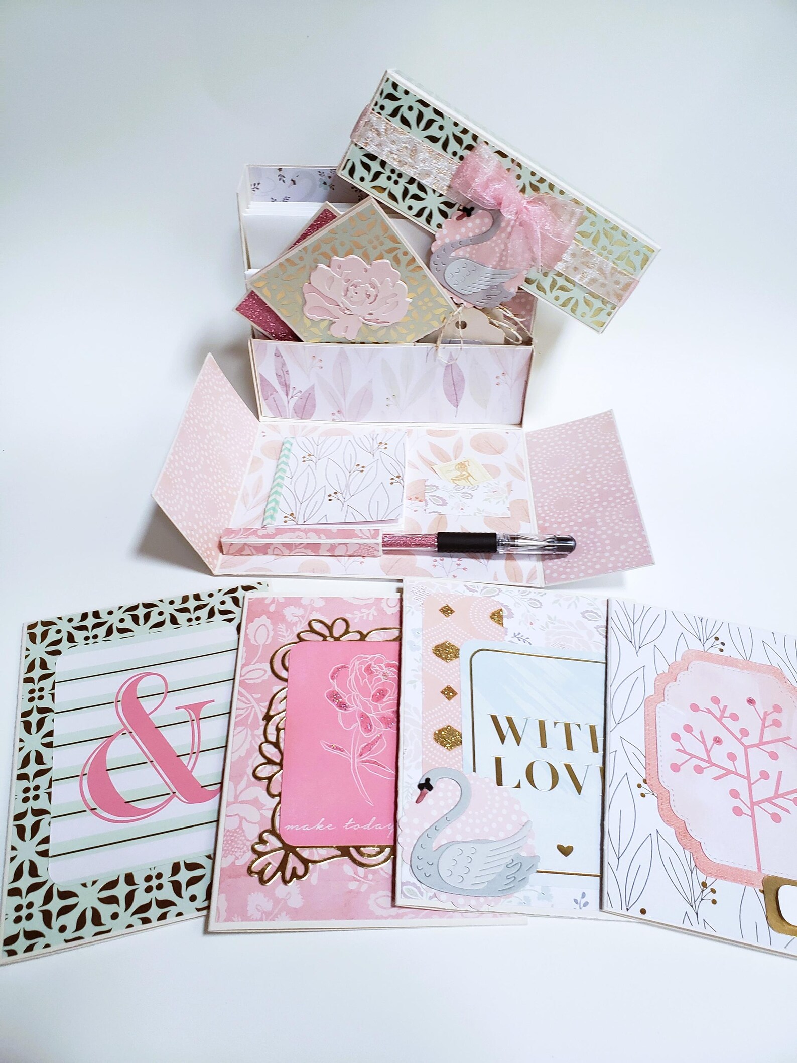 Stationary Box Greeting Cards Note Cards and Tags All Occasion ...