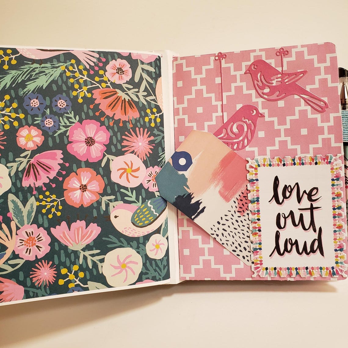 Journal Planner Notebook Handcrafted Travelers Notebook Good Vibes ...