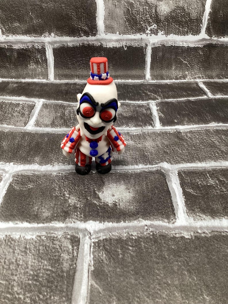 3D Printed Slashers Flexi Figure | Horror Movie Inspired Articulated ...