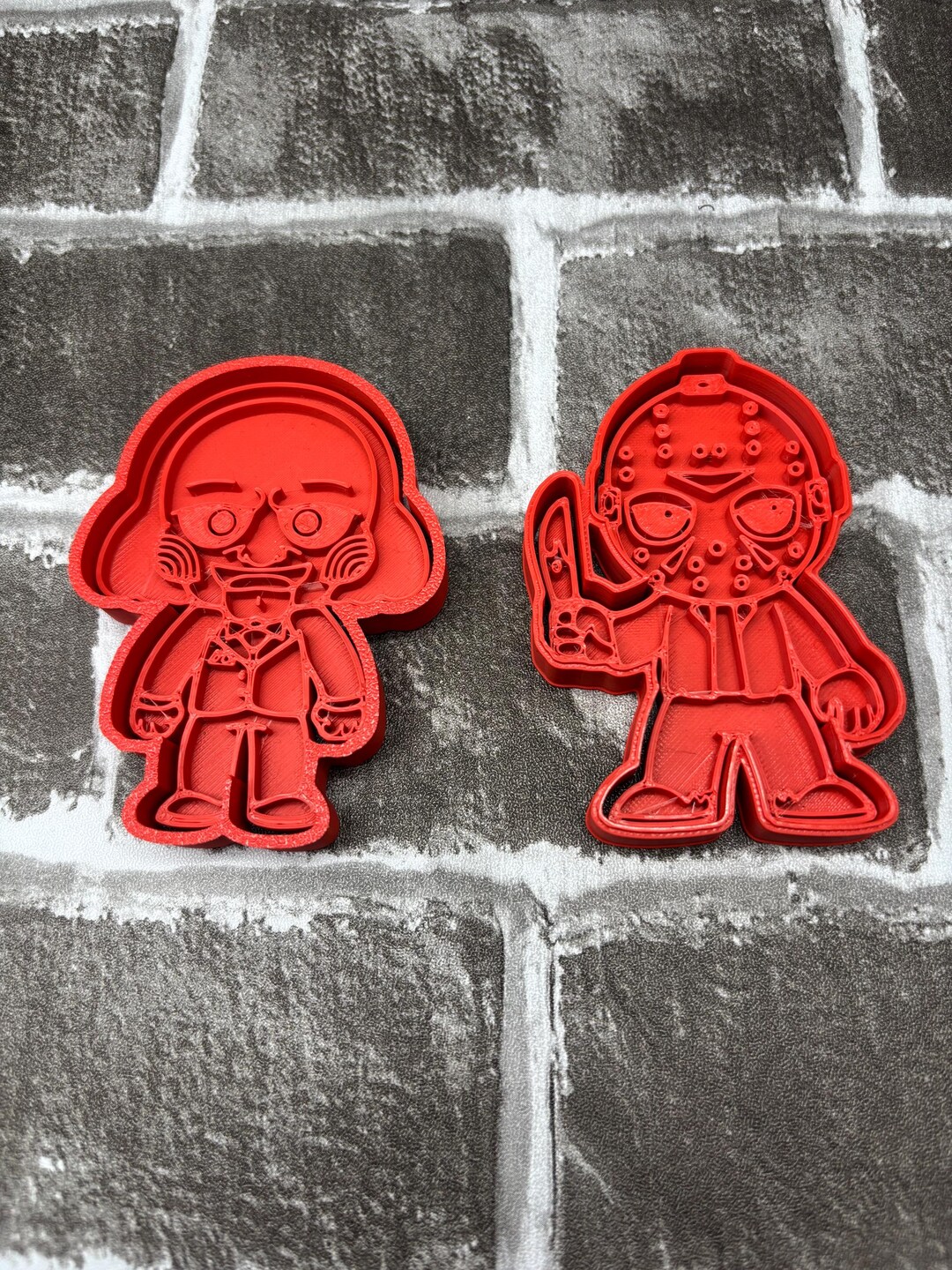 Horror Movie Cookie Cutter Set | 3D Printed Halloween Baking - Etsy