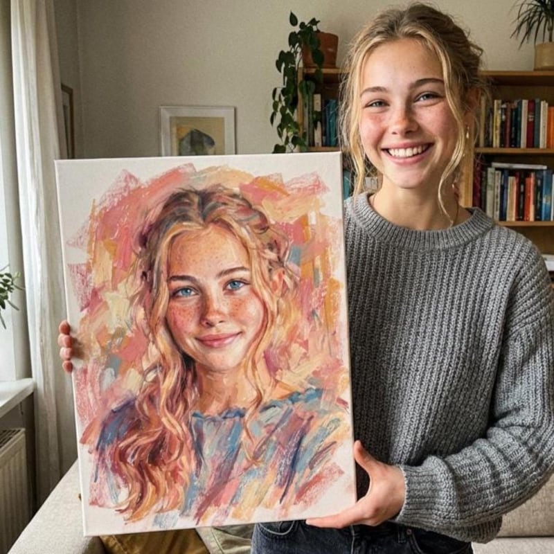 Costume Pastel Portrait - Etsy