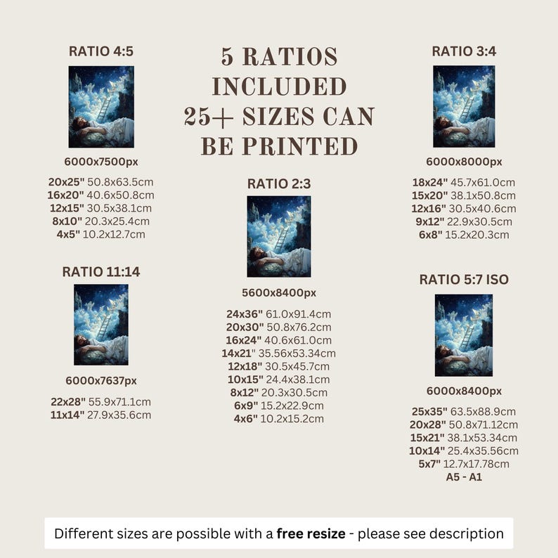 Biblical Jacob's Ladder Painting - Spiritual Classic Wall Art, Heavenly ...