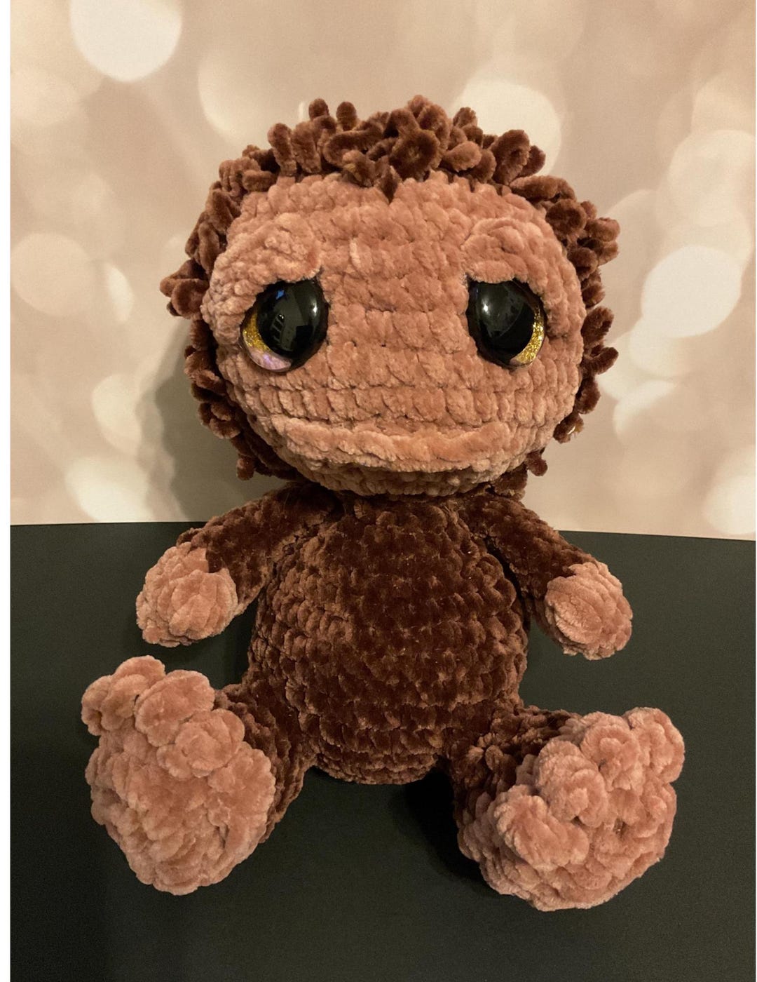 Bigfoot Plushie - Handmade Crochet Sasquatch Stuffed Animal | Whimsical ...