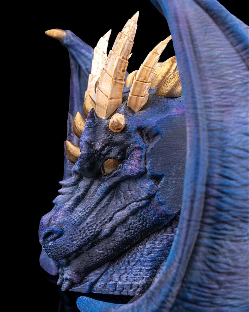 Dragon Bookend End of the Hoard | Dragon Bookend Dnd Decor | Gift for ...