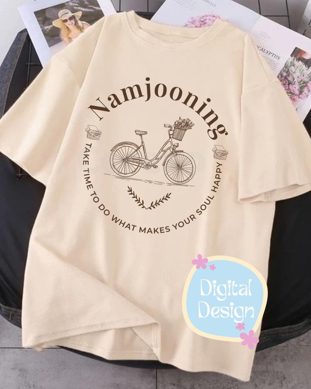 Namjooning PNG Bundle | BTS RM Inspired Quote Design | 4 Color ...