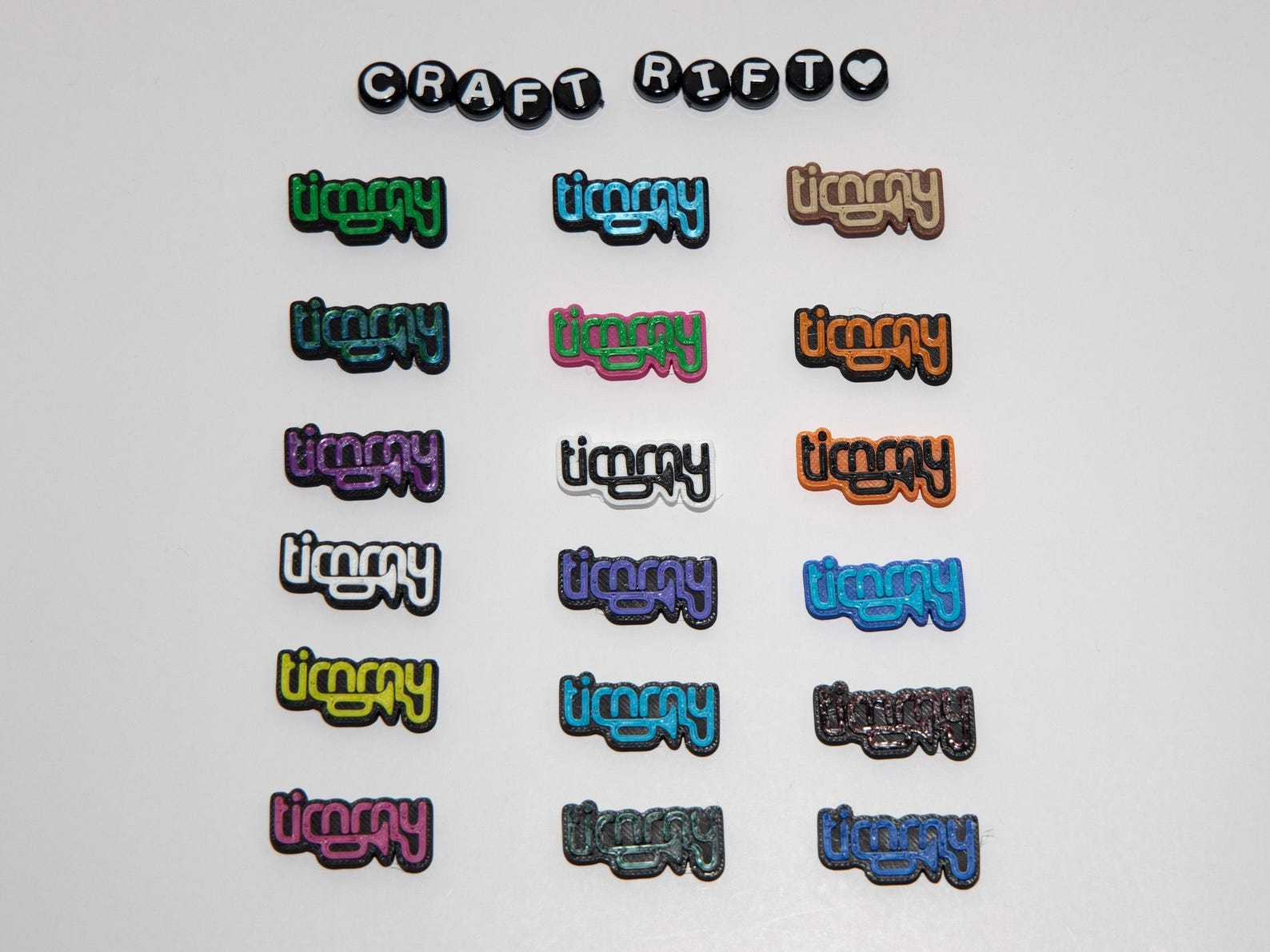 Timmy Trumpet Kandi Beads/charms - Multiple Colors + Glow in the Dark ...