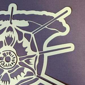 Framed Horror/creepy Papercut Art - Eye Surgery - Etsy