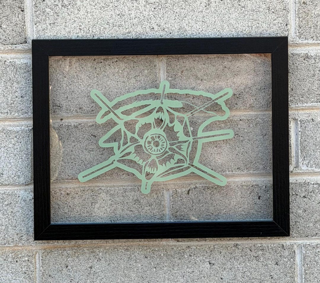 Framed Horror/creepy Papercut Art - Eye Surgery - Etsy