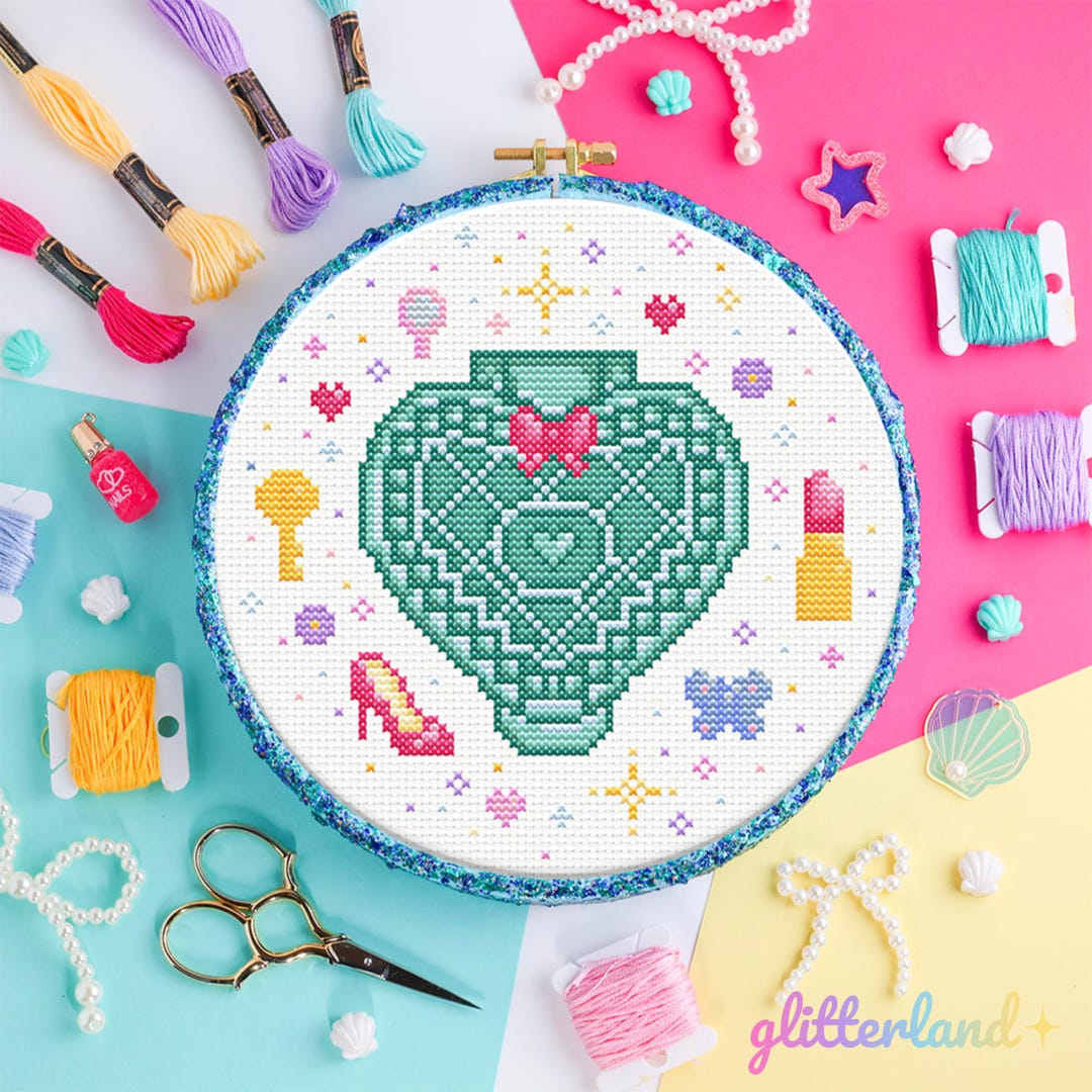 Girl Toy Cross Stitch Pattern PDF, 90s, Nostalgia, Y2k, Embroidery ...