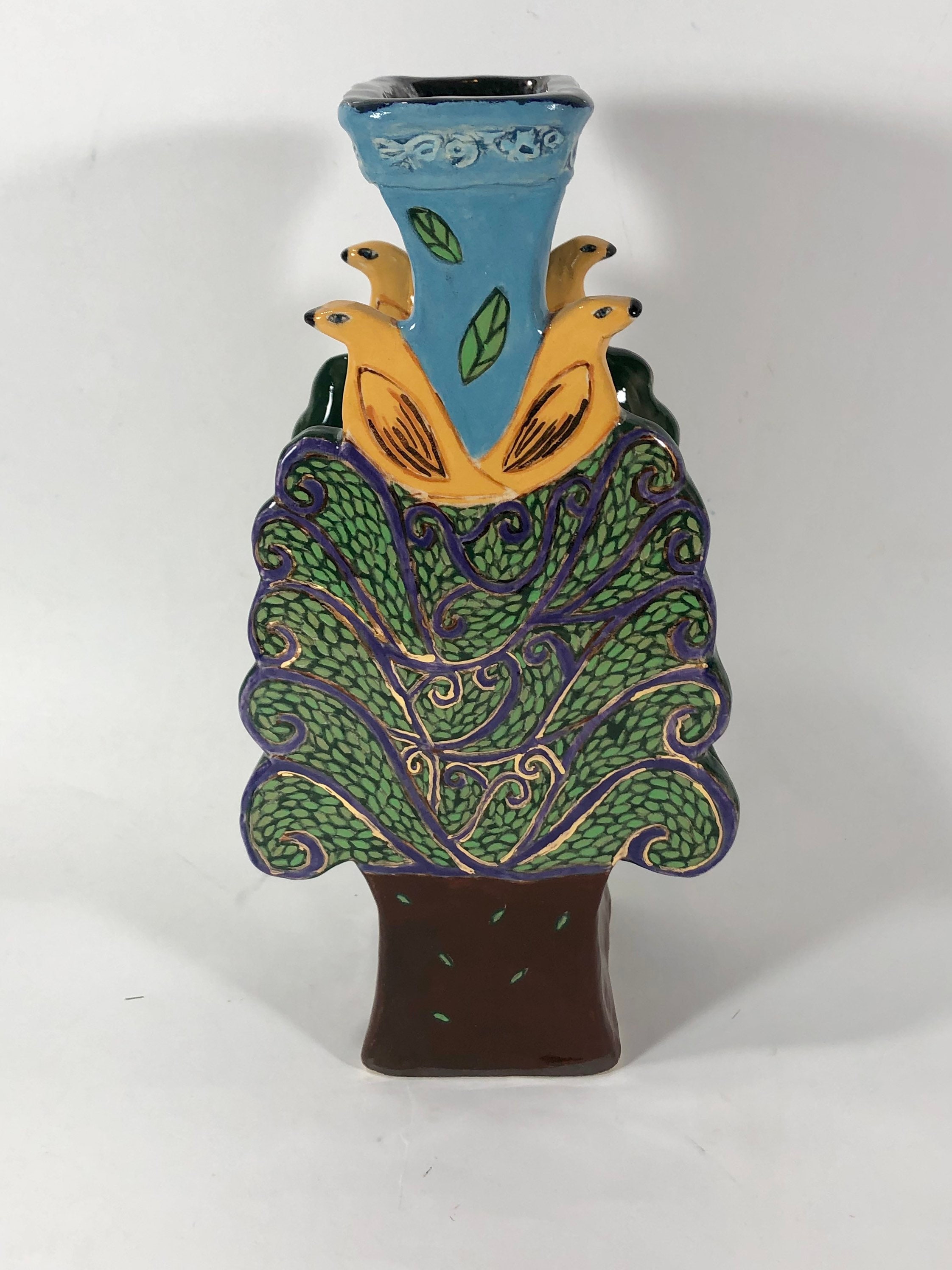 Ceramic Tree of Life Vase Ceramics and Pottery Tree Vase - Etsy