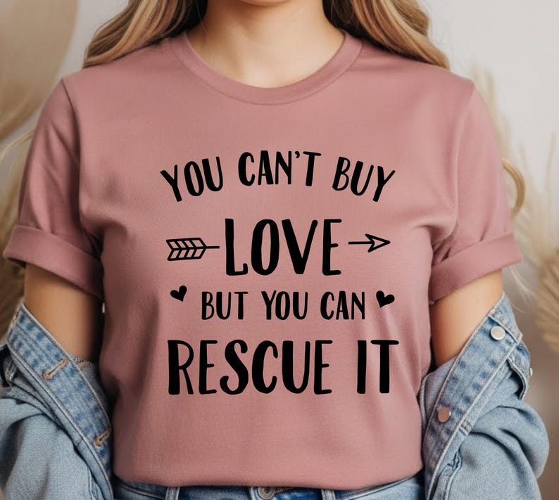 You Can’t Buy Love SVG | Rescue Dog SVG | Adopt Don’t Shop SVG | Animal ...