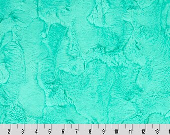 Luxe Cuddle Hide in Aruba by Shannon Fabrics - Etsy