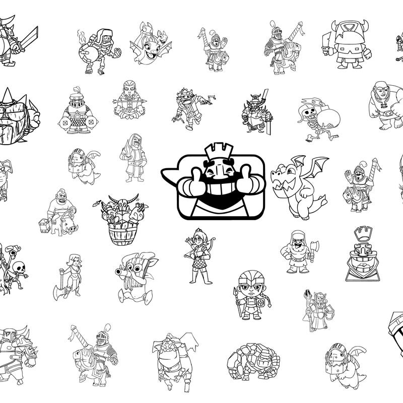 Sus Clash Royale Custom Emotes - Etsy Canada
