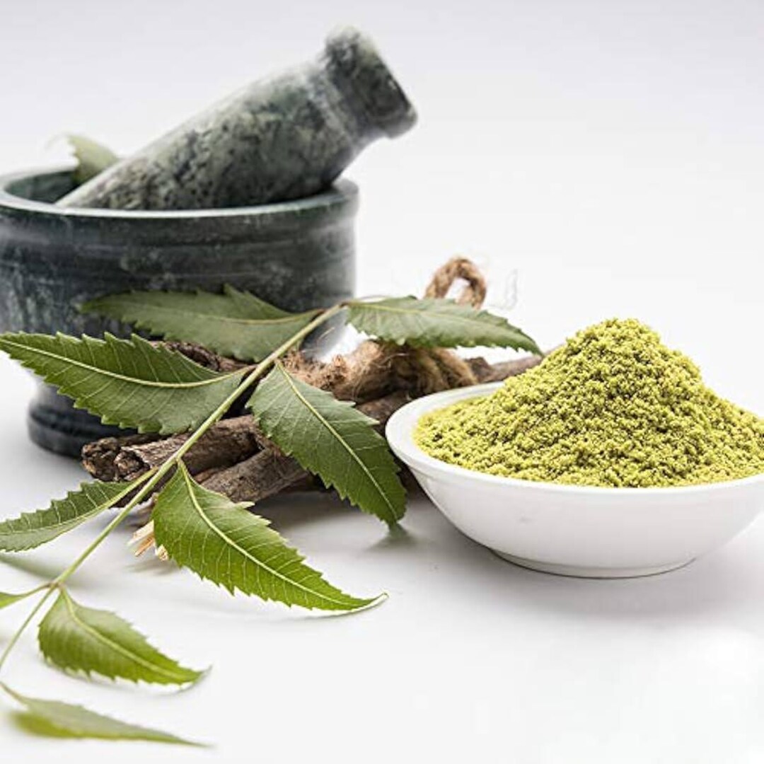 Sun-dried Neem Leaf Powder | Natural Ayurvedic Botanical - Etsy