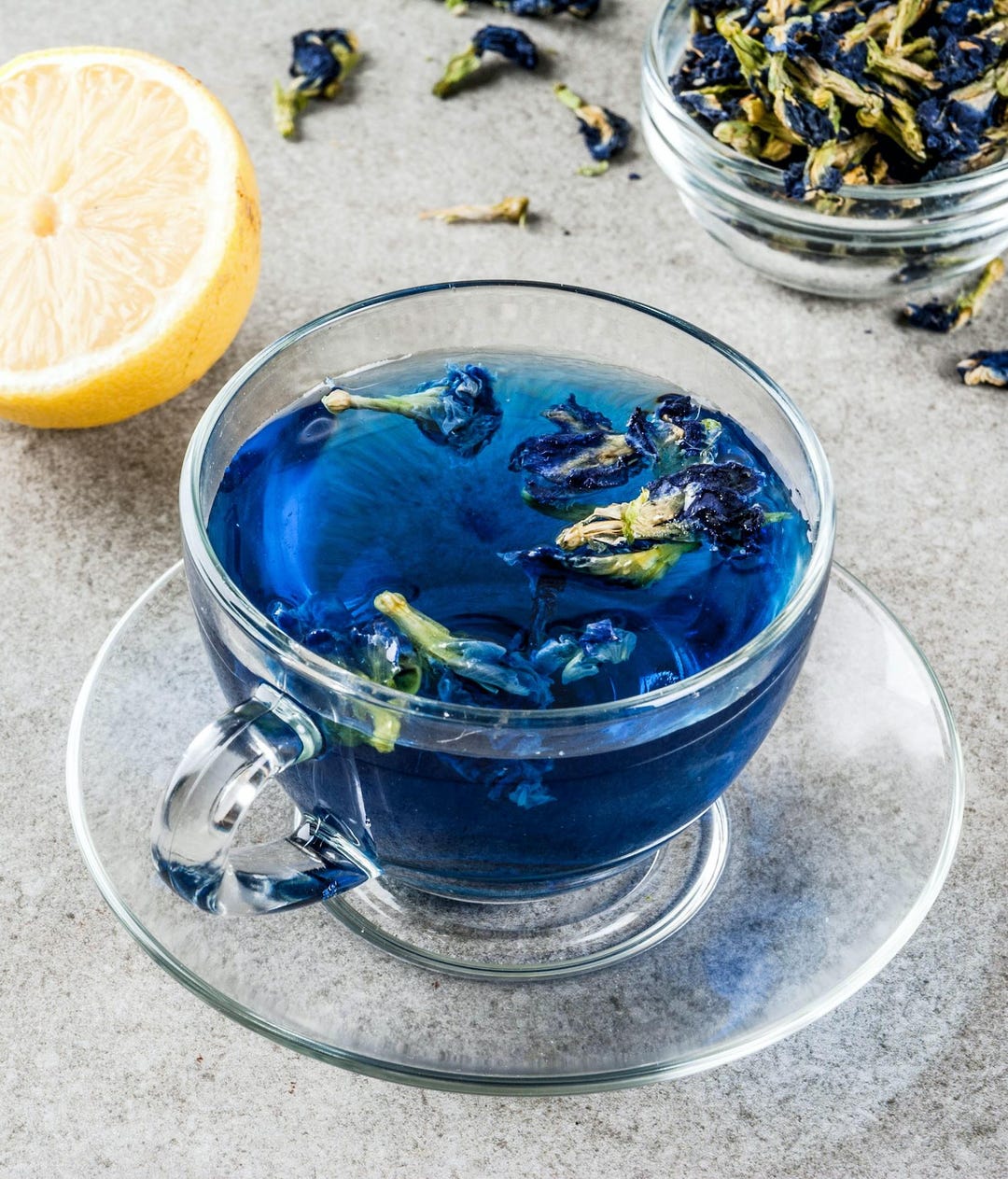 200g Blue Butterfly Pea Flower Tea | Dried Clitoria Ternatea | Herbal ...