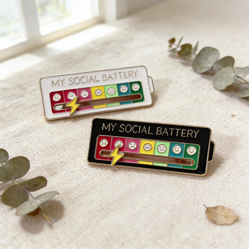 Energy Levels Pin - Etsy