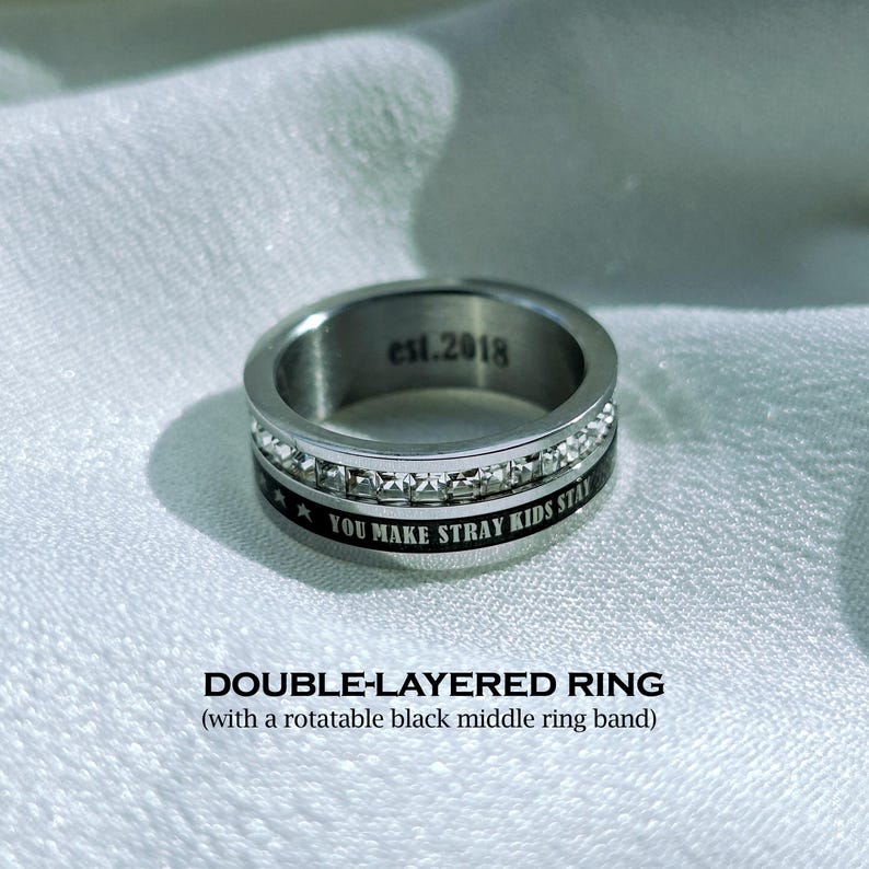 Stray Kids Matching Rings, SKZ Kpop Jewelry - Etsy