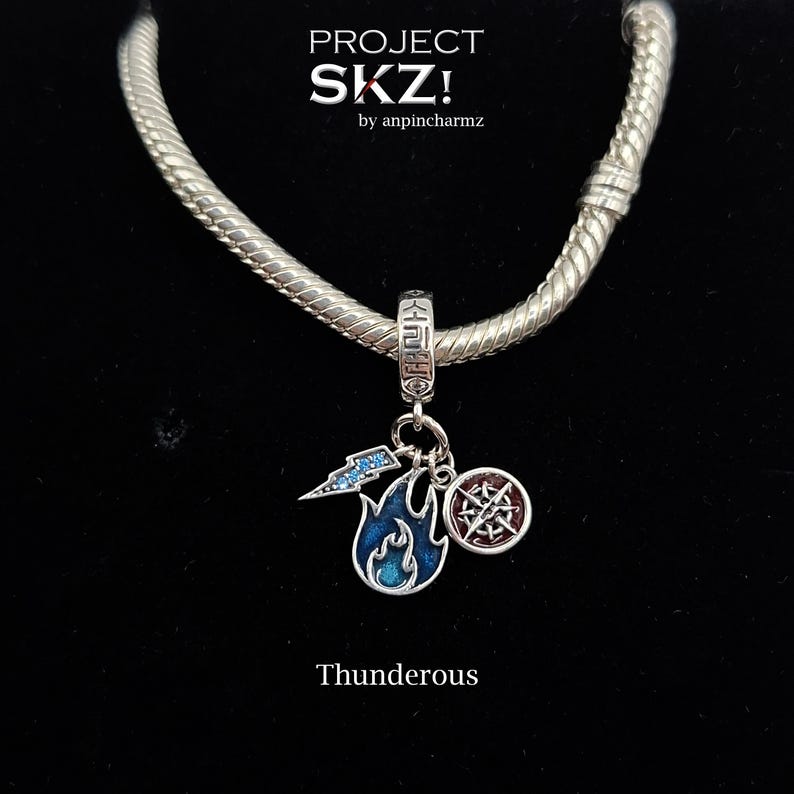 PROJECT SKZ Charms (batch 1), Stray Kids Charm Bracelet, SKZ Jewelry - Etsy