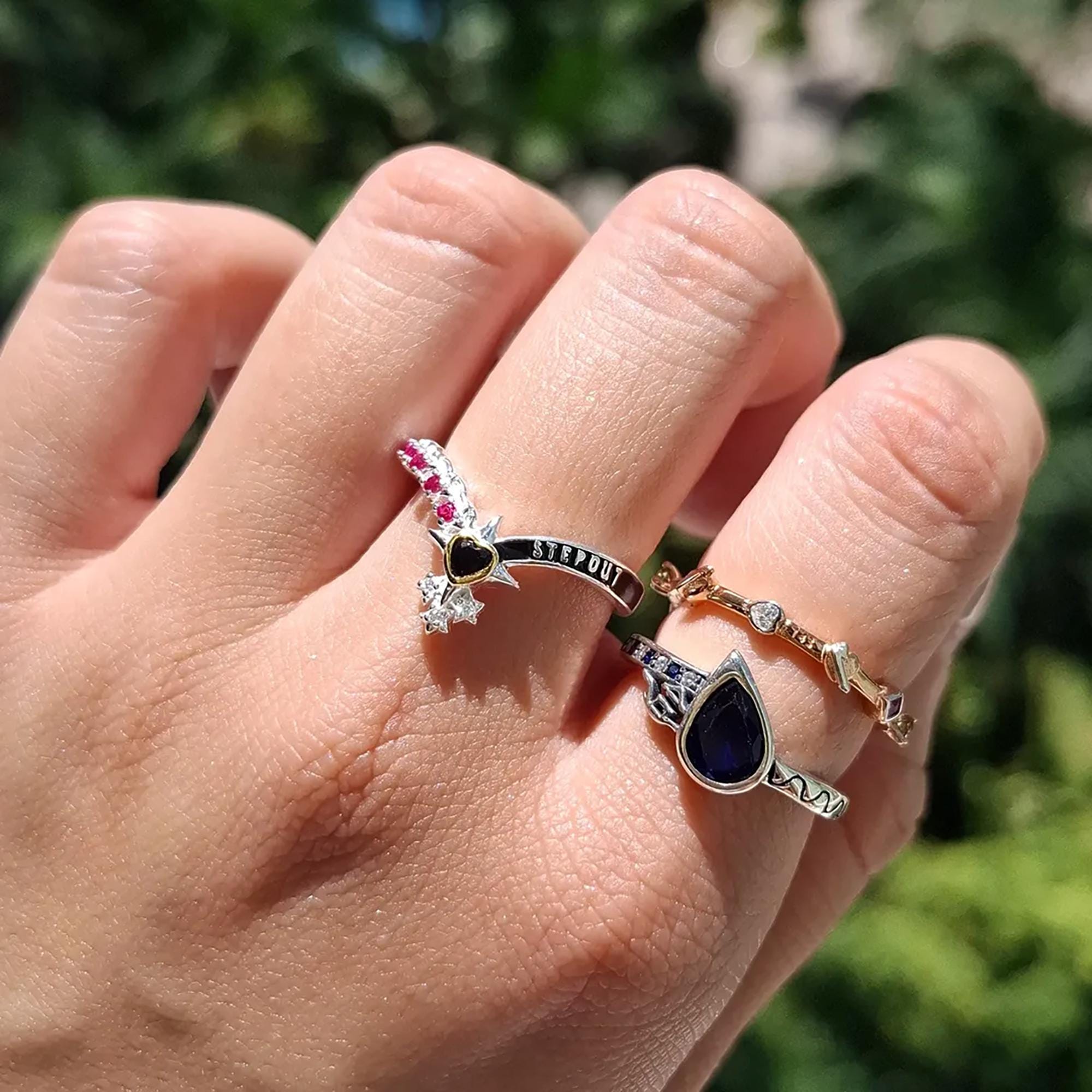 SKZ Stack Ring, Stray Kids Jewelry - Etsy
